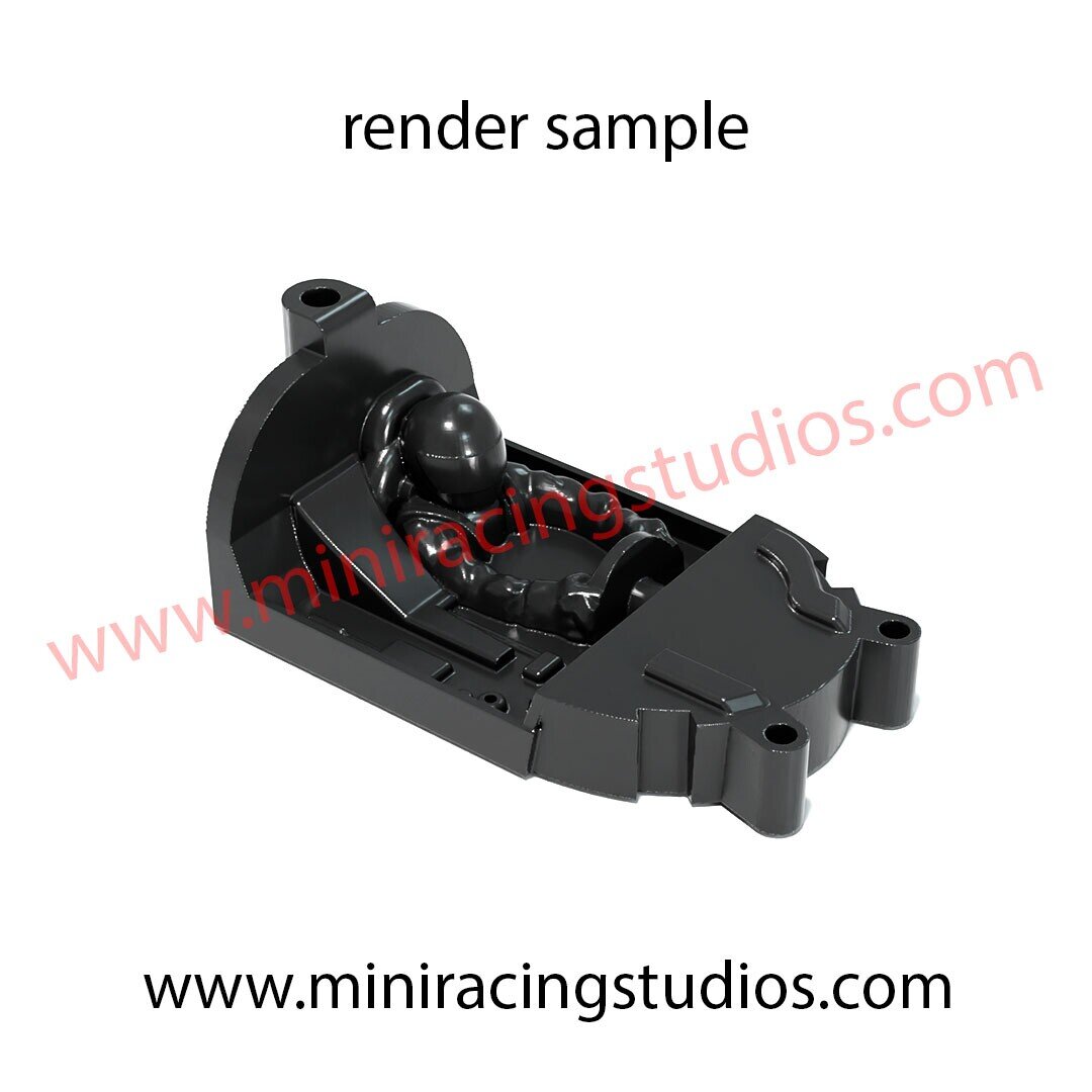 Cockpit Lexan para el Cadillac LMH de Scaleauto | MiniRacingStudios ...